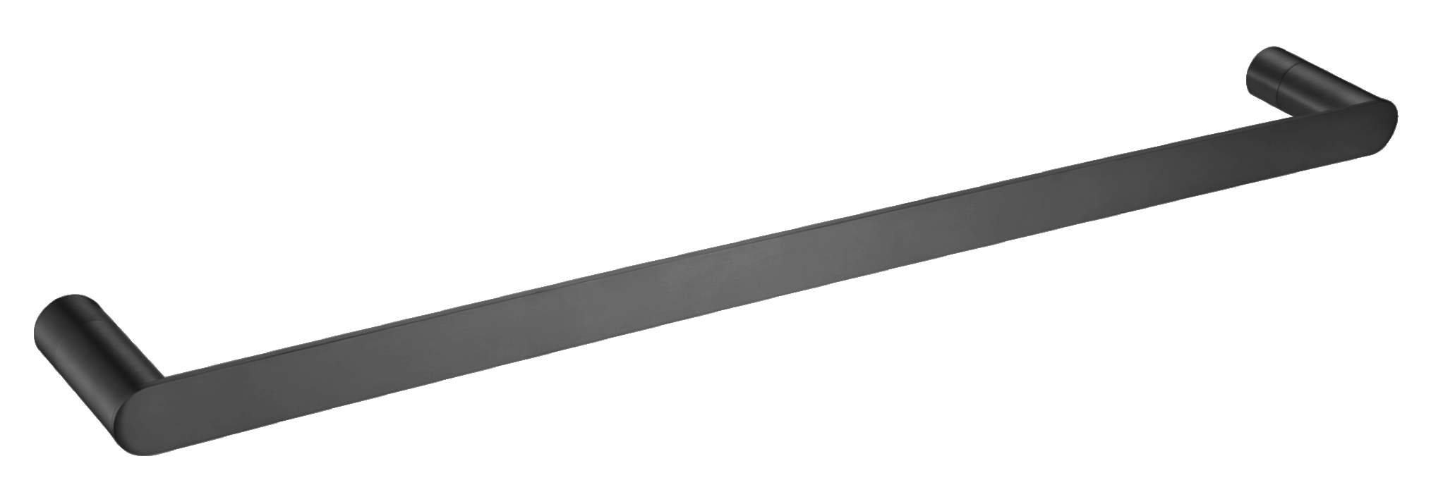 Burleigh Single Towel Rail - Black