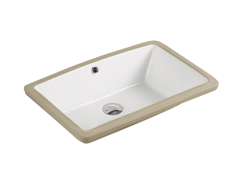 Elysian 530 Undermount Basin Gloss White